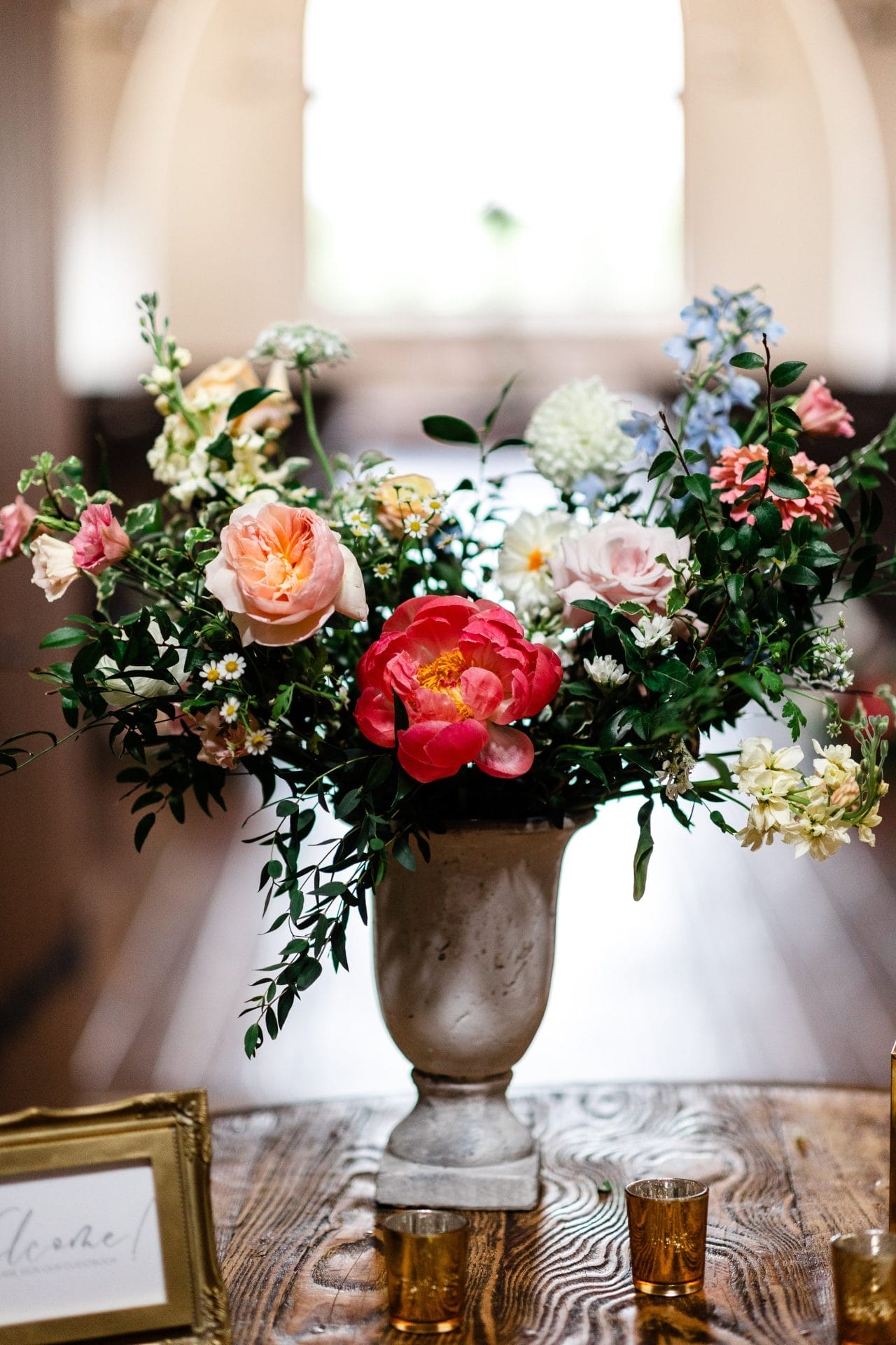 How to Make a Large Ceremony Urn • V Flower School: Floral Design ...